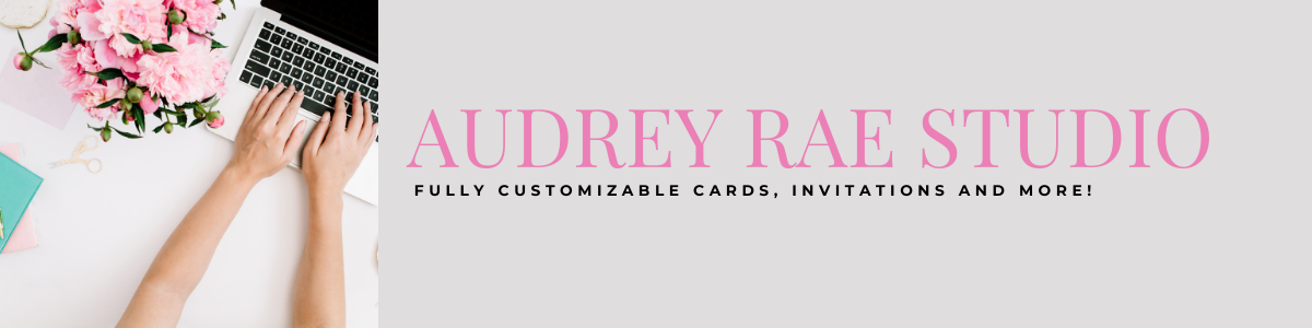 AUDREY RAE STUDIO X CreatEcards Partnership